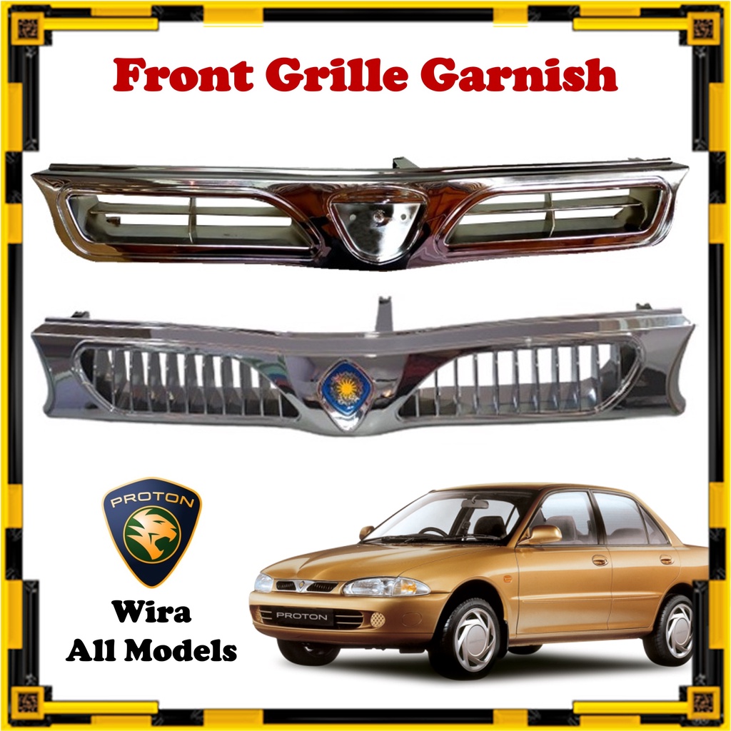 Proton Wira - Front Grille Garnish / Sarong Depan / Gril Depan ( All ...