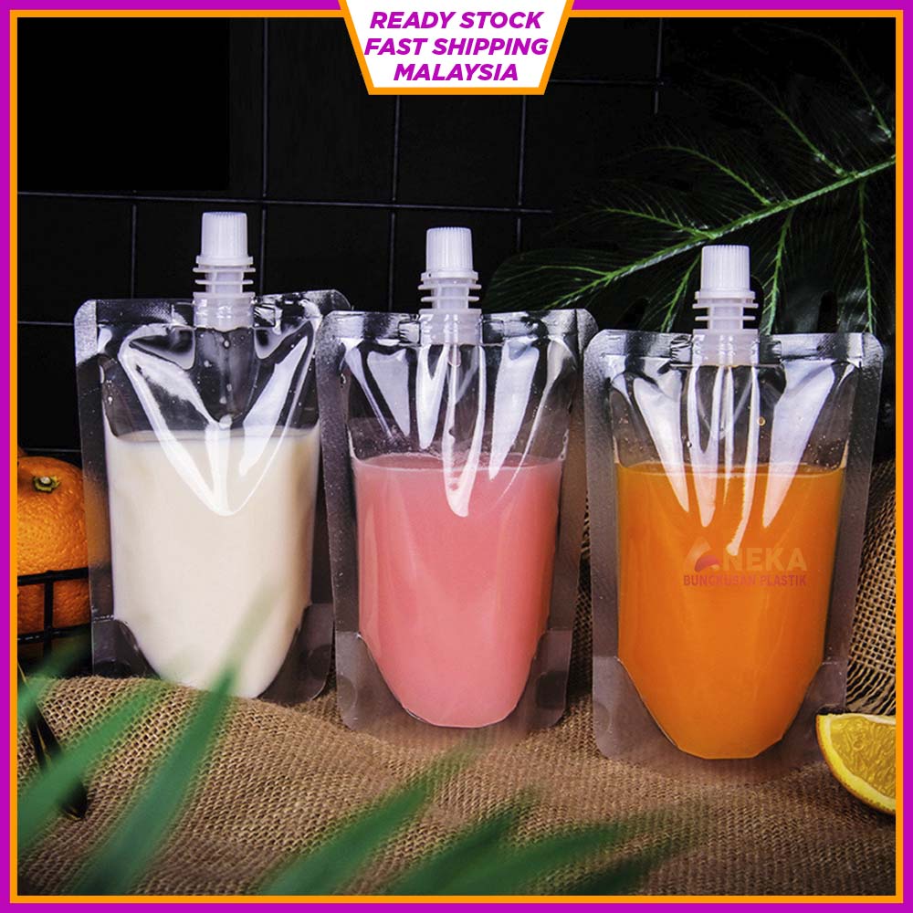 50pcs Suction Water Tranparent / Packaging For Dadih / Trending Water ...