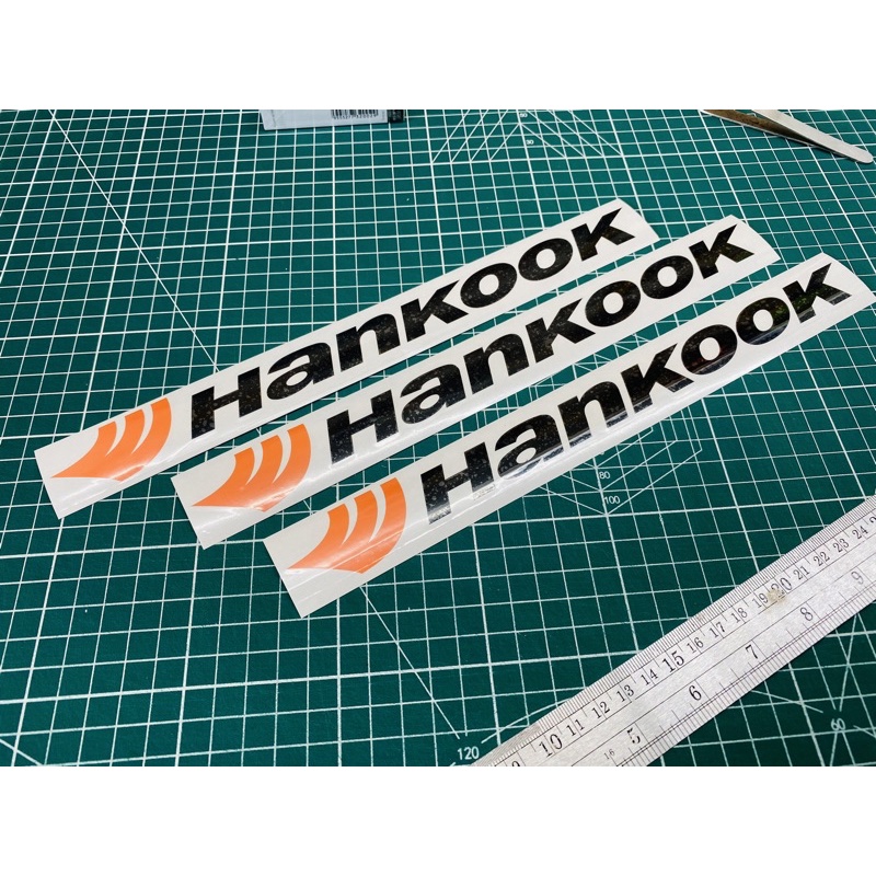 HANKOOK STICKER Tyre Sticker Performance Sticker Honda Toyota ...