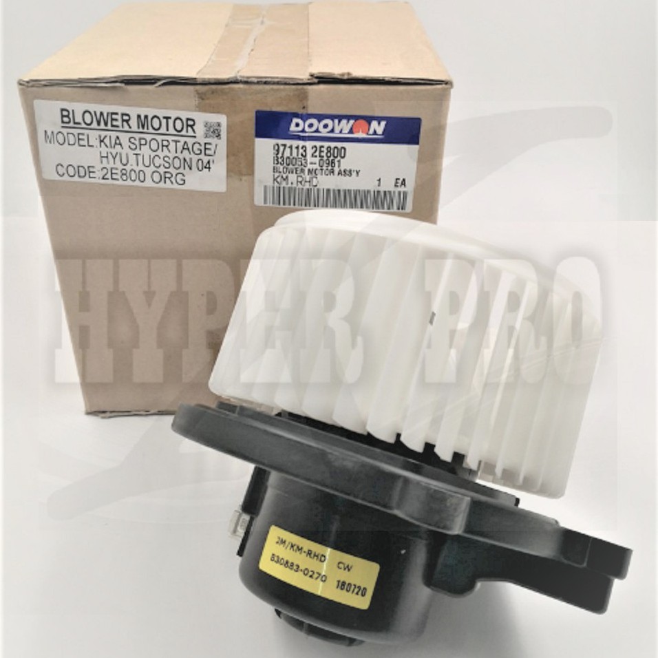Kia Sportage 2004 / Hyundai Tucson 2004 Air Cond Blower Motor (Doowon ...