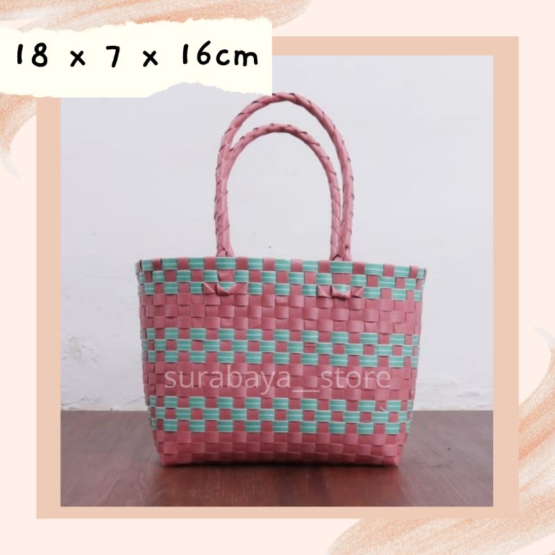Premium mini Woven bag/hampers bag/hampers box/Woven box/parcel box ...