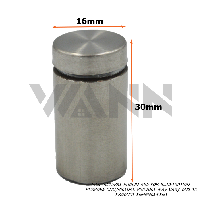 [READY STOCK] Advertising Signboard Screw Holder Standoff Glass Acrylic ...