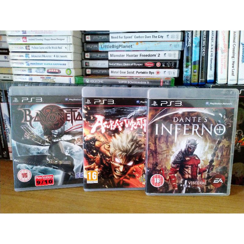 Bayonetta, Asura's Wrath, Dante's Inferno PS3 | Shopee Malaysia