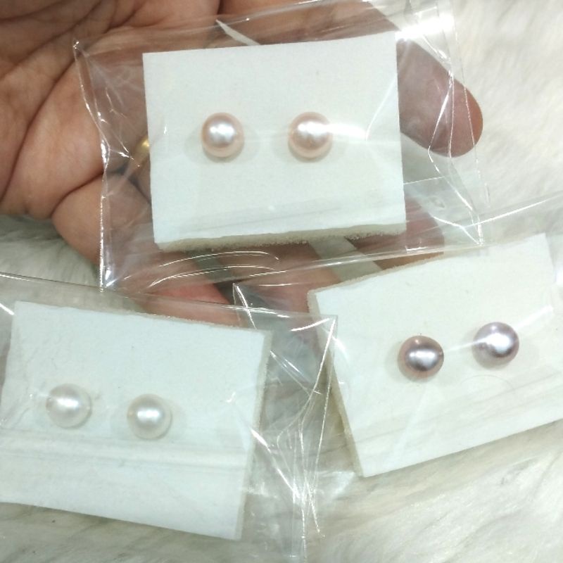 subang mutiara asli gold 925 (high quality pearl 3A) | Shopee Malaysia