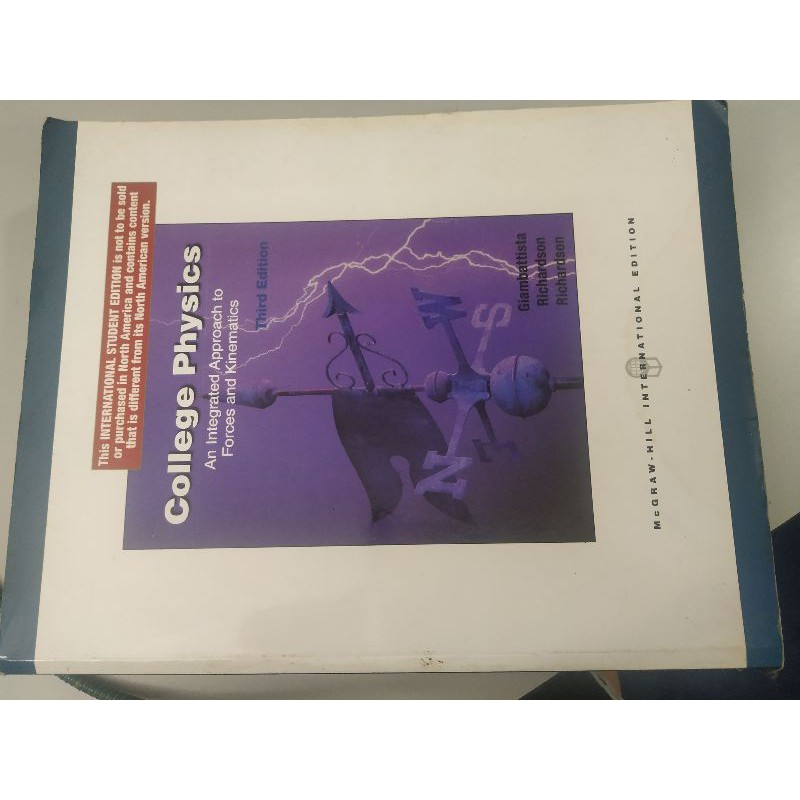 College Physics Mcgraw Hill (Used) | Shopee Malaysia