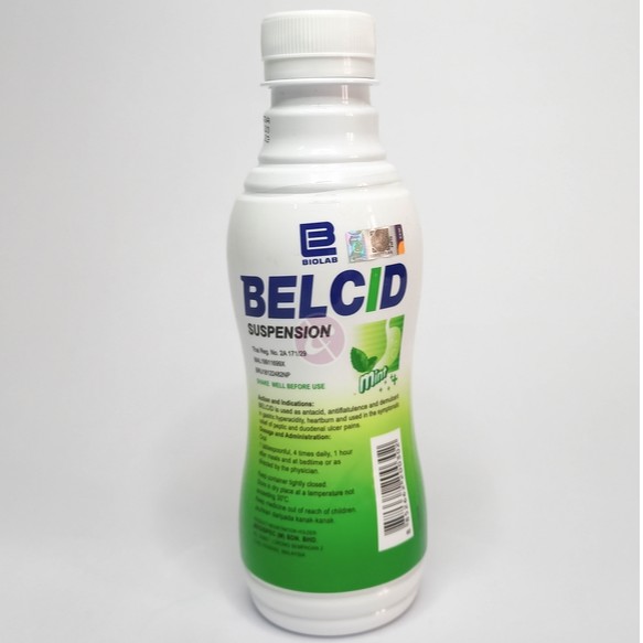 Belcid Suspension 240ml | Neautralizing acids in stomach | Ubat Gastrik ...