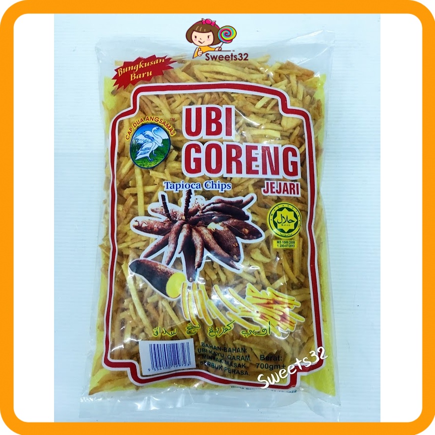 Cap Dua Angsamas Ubi Goreng Jejari -(Biasa) 700gm | Shopee Malaysia