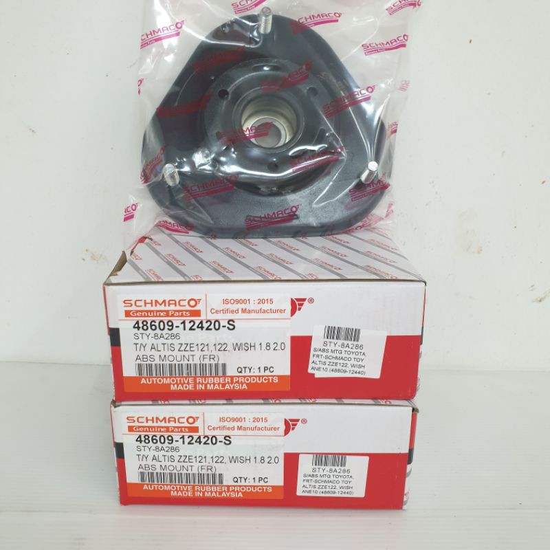 SCHMACO - FRONT SHOCK ABSORBER MOUNTING TOYOTA ALTIS ZZE122, WISH ANE10 ...
