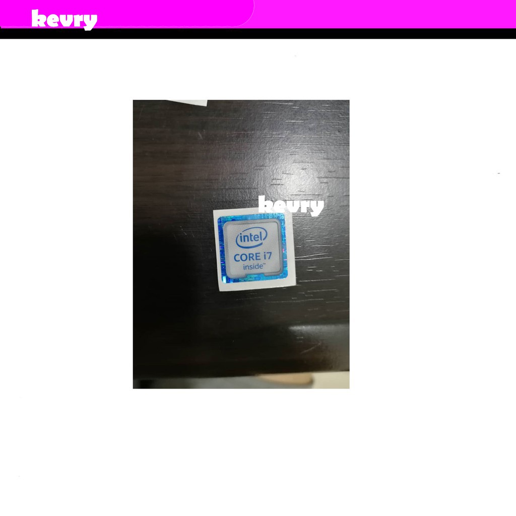 Intel i3 i5 i7 Sticker Core I9 I7 2nd Gen, 3rd Gen, 4rd Gen Sliver ...