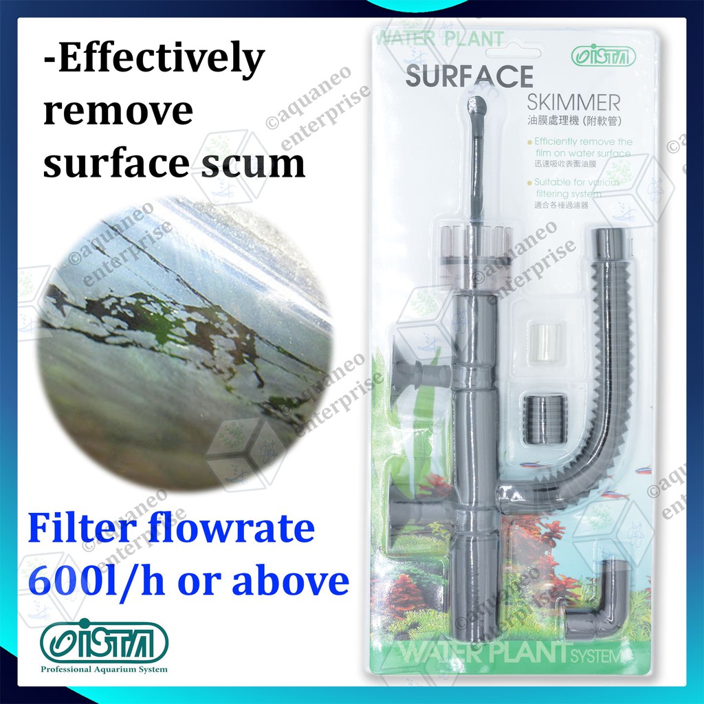 ISTA Aquarium Surface Skimmer With Connect Hose - Large | surface ...