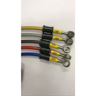 100% Original HEL Brake Hose Braided Stainless Steel Y15 Y16 RSX RS150 ...