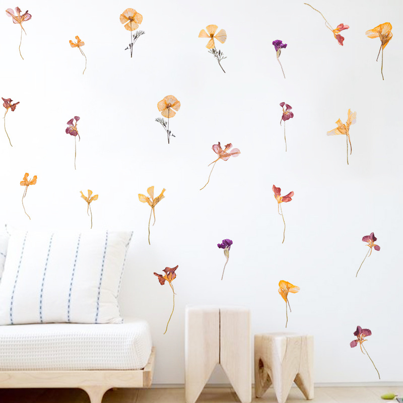 Art Watercolor Flower Bedroom Bedside Porch Wall Beautification ...