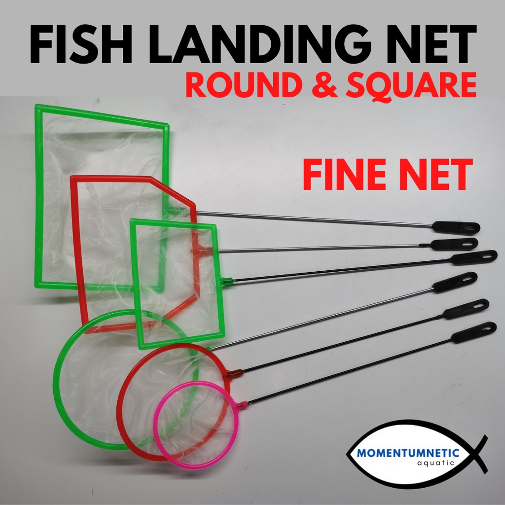 Fish Landing Net Aquarium Fish Net Fish Catching Net | Shopee Malaysia