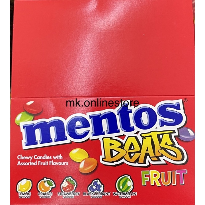 Mentos Beats Chewy Candies Assorted flavours 12pack /box | Shopee Malaysia