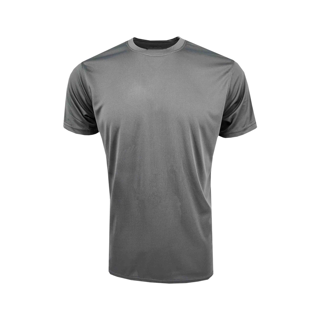 RIGHTWAY Quick Dry Round Neck T-Shirt Unisex Microfiber Plain Jersey ...