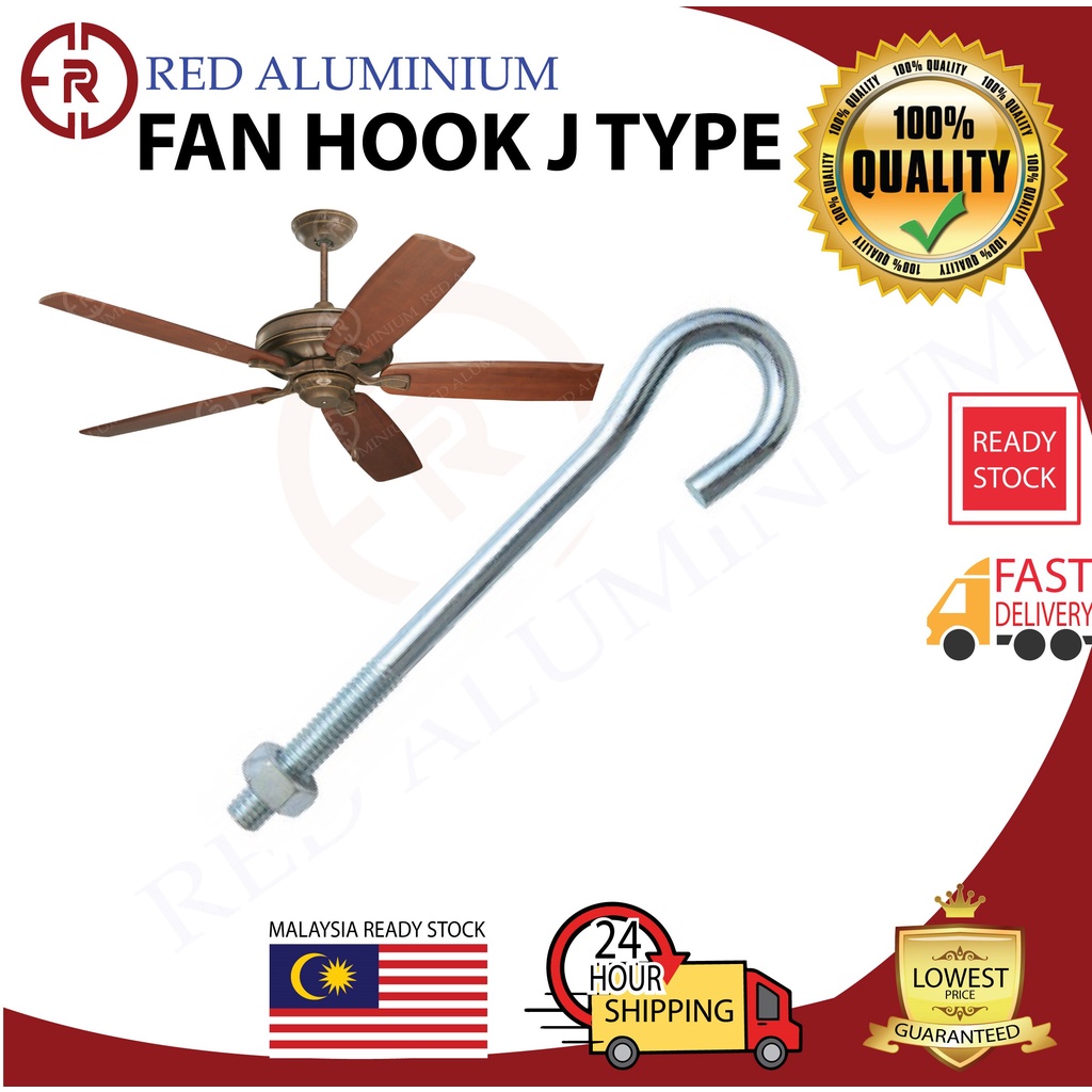 Fan hook J type celling fan | Shopee Malaysia