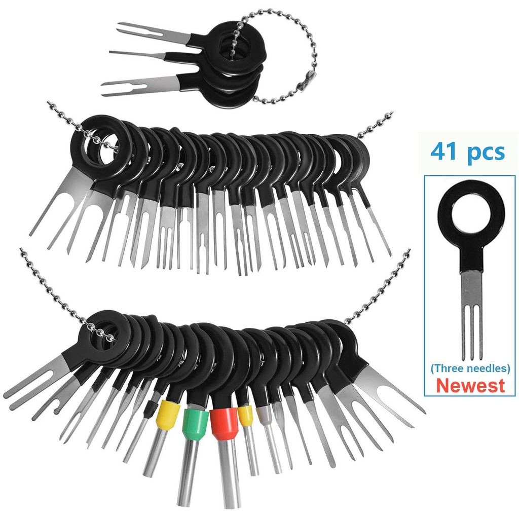 100 41 36 21 11 Pcs Terminal Removal Tool Kit Wire Connector Pins ...