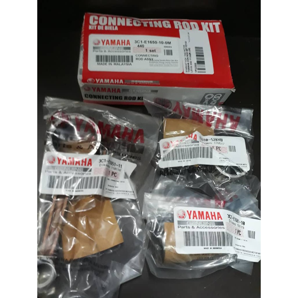 LC135 LC 4S 5S Y15 Y15Z FZ150 Connecting Rod YAMAHA CON ROD (100% ...