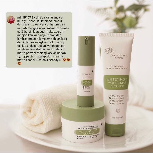 Brightening Series Sendayu Tinggi WHITENING & MOISTURIZE CLEANSER ANTI ...