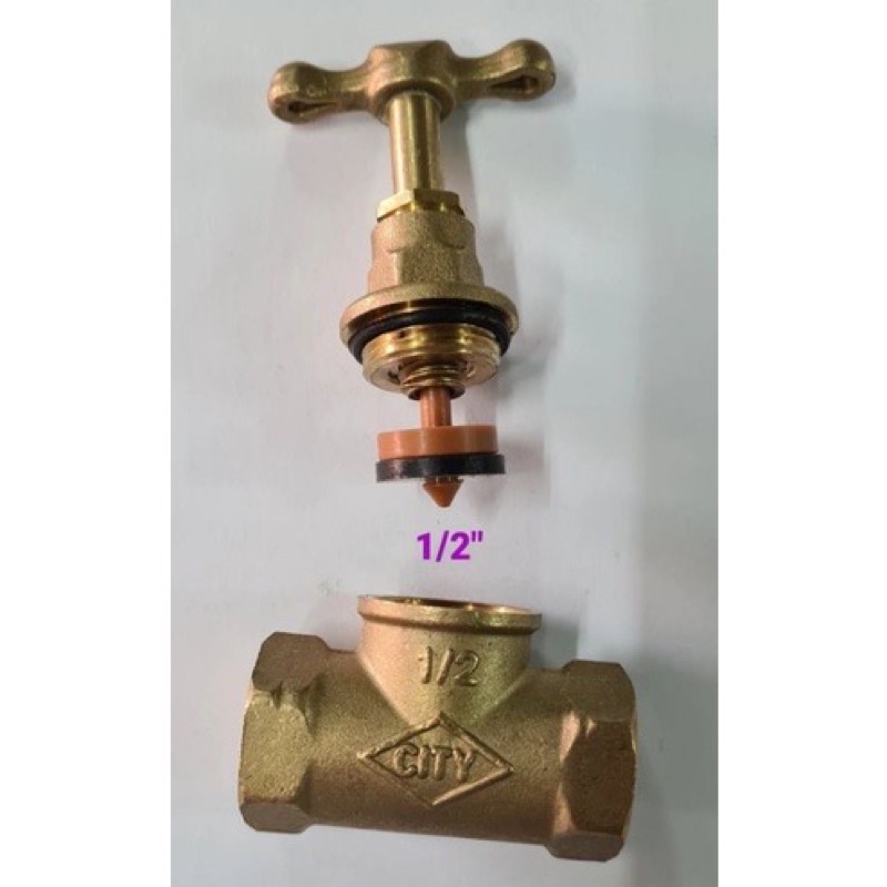1/2" jumbo valve brass stopcock/bib tap washer 5nos per bag | Shopee ...