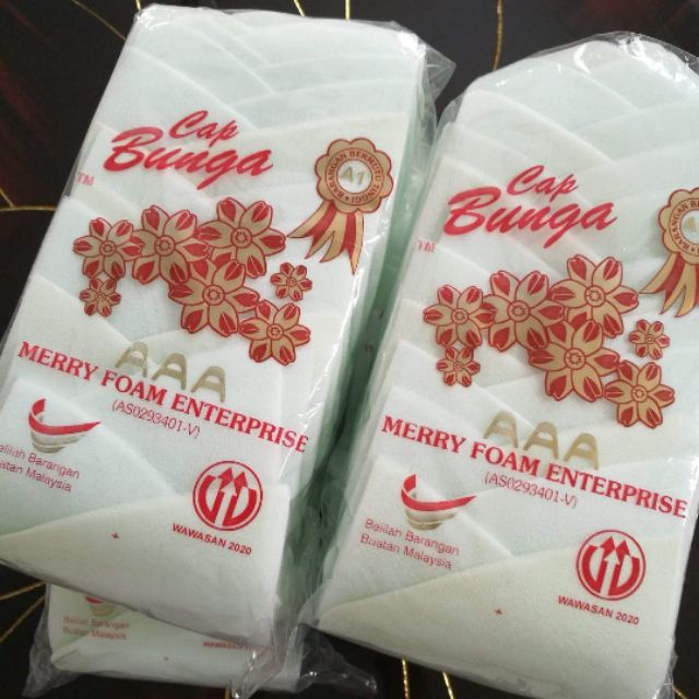 Span Bahu Shoulder Pad Cap Bunga 3/8" PE AAA (Dozen) | Shopee Malaysia