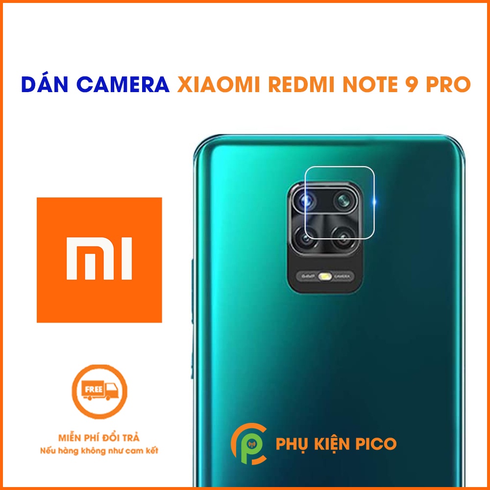 Xiaomi Redmi Note 9 Pro camera sticker tempered transparent camera ...