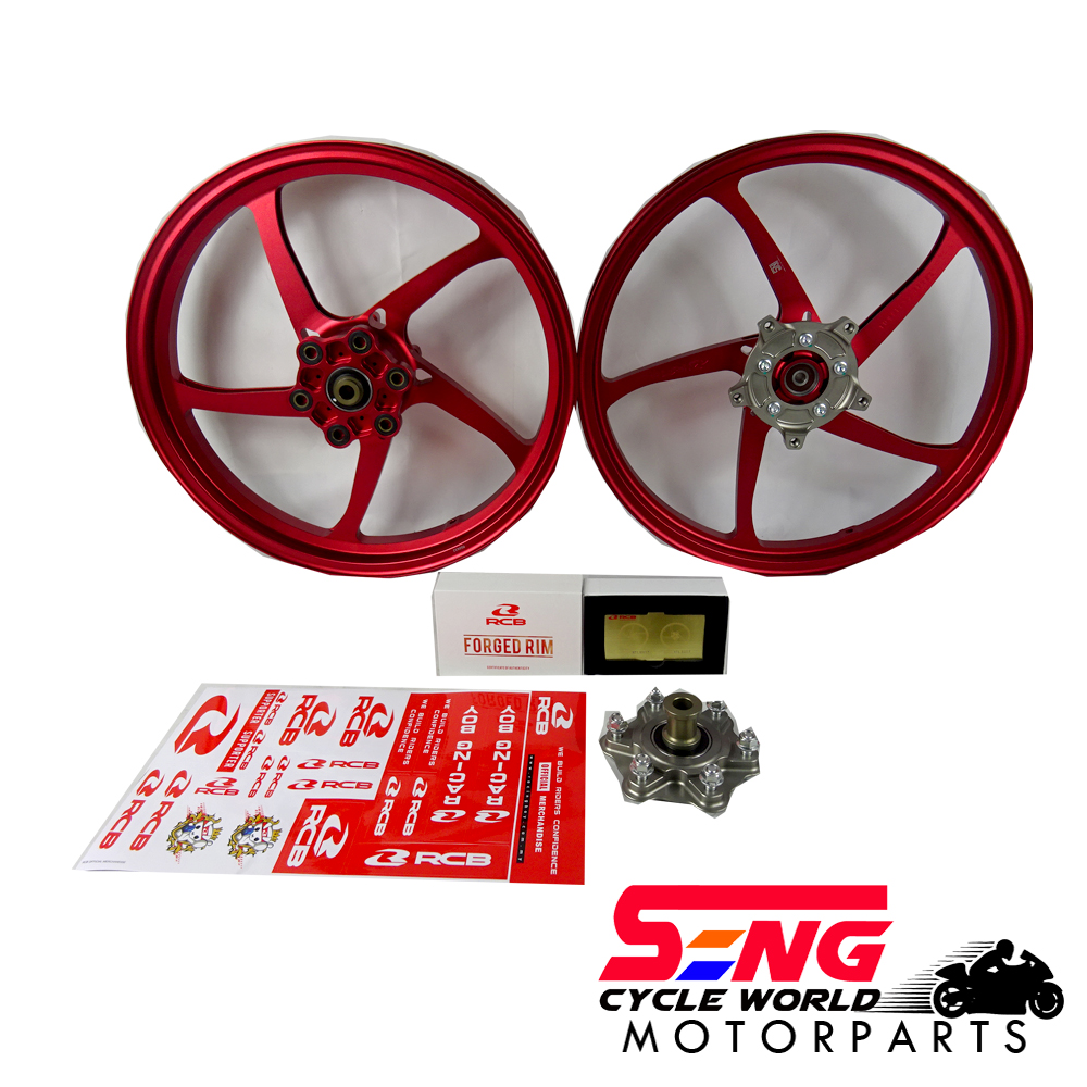 Y15 ZR FORGED SPORT RIM SET FG525 RED (RCB ORIGINAL) | Shopee Malaysia