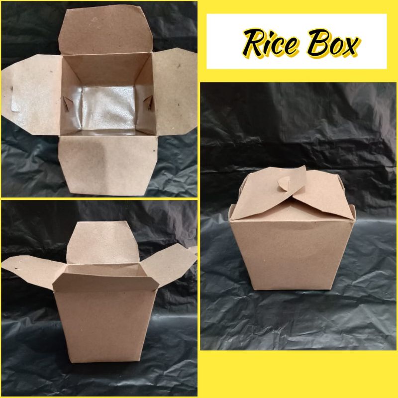 Laminated chocolate rice box paper | Shopee Malaysia