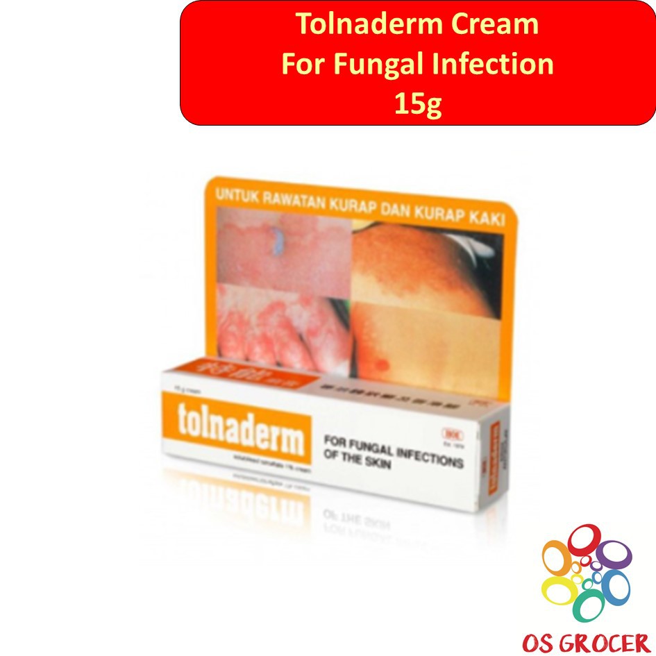 Tolnaderm Cream 15g ( For Fungal Infections ) | Shopee Malaysia
