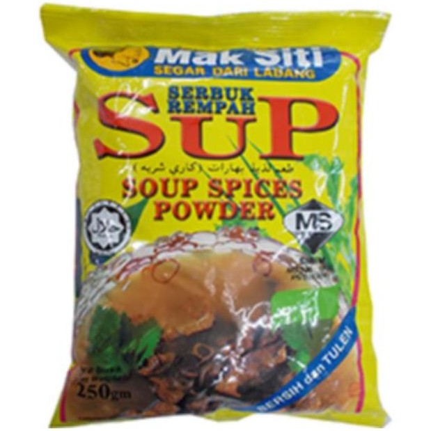Mak Siti Serbuk Rempah Sup 250gm (Soup Spices Powder) | Shopee Malaysia