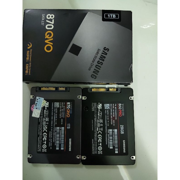 Samsung sata 3 ssd hard drive 2.5inch 860, 870 pro evo | Shopee Malaysia