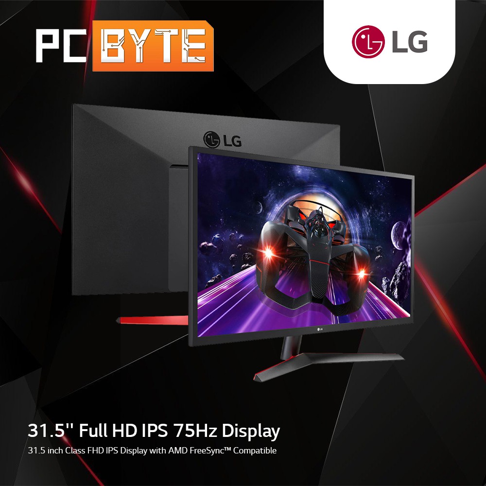 LG 32MP60G IPS 75Hz 1ms FHD Gaming Monitor (32") | Shopee Malaysia