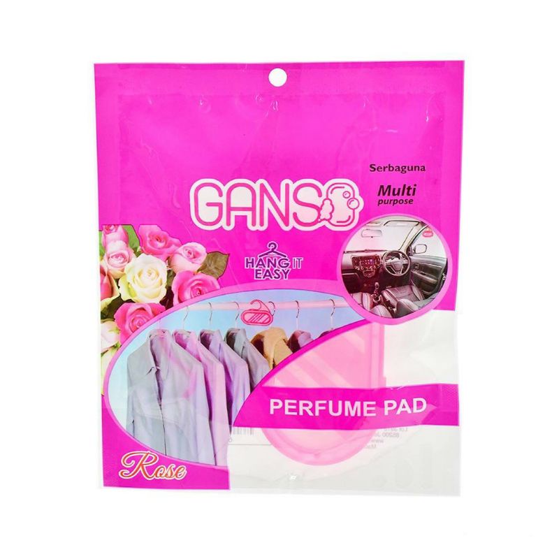 Ganso Hanging Perfume Pad with Flora Rose Fragrance 18g | Shopee Malaysia