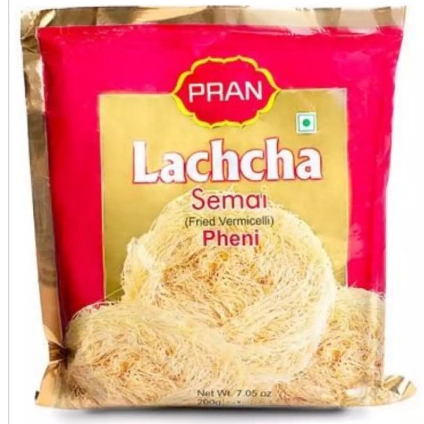Pran Lachcha Semai, Fried Vermicelli, Pheni, 180g | Shopee Malaysia