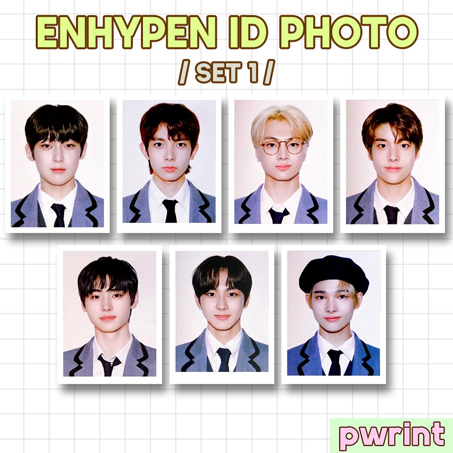 Enhypen ID PHOTO SET 1 / PAS PHOTO ENHYPEN | Shopee Malaysia