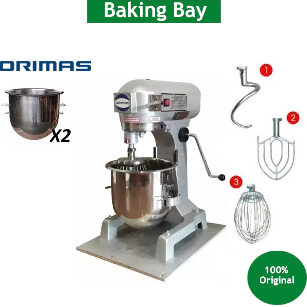 ORIMAS Universal Flour Mixer B-20N (20L) Commercial Industrial Stand ...