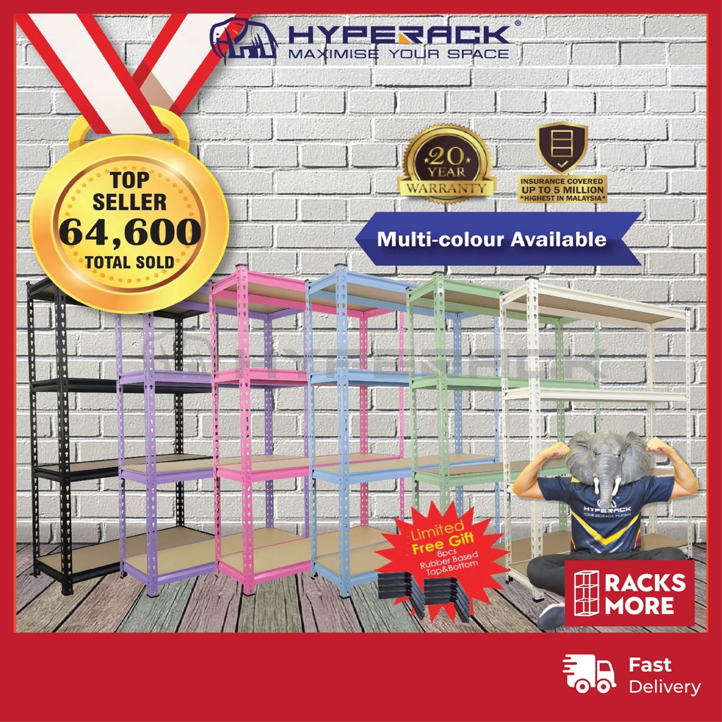 RACKSMORE Value Rack Rak Besi Bertingkat Rack Shelf Rack Rak Dapur ...