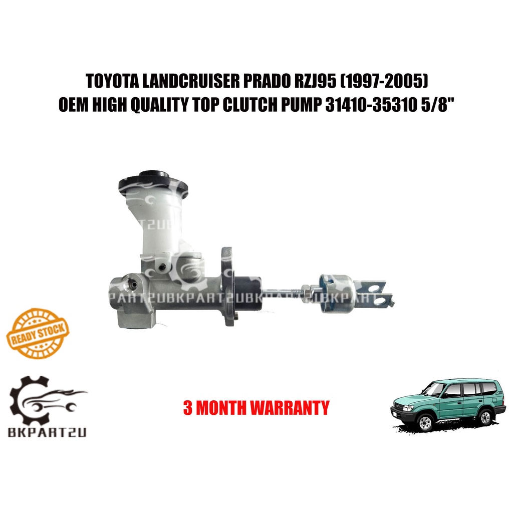 TOYOTA LANDCRUISER PRADO RZJ95 (1997-2005) TOP CLUTCH PUMP 31410-35310 ...