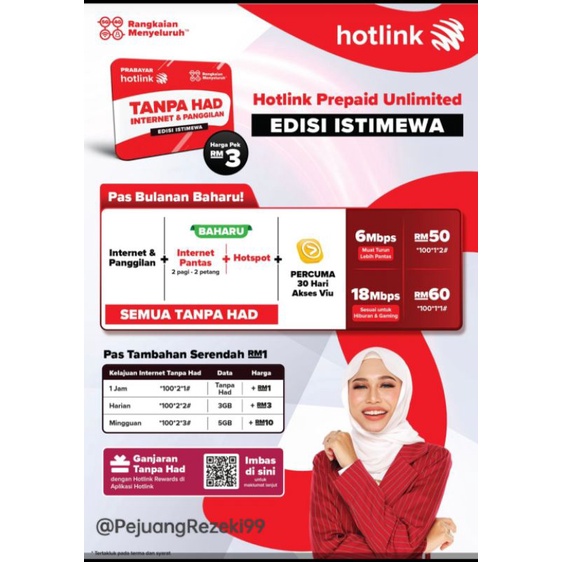 MAXIS HOTLINK PREPAID (PRABAYAR) | Shopee Malaysia