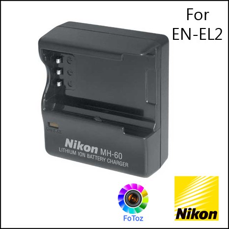 Nikon Battery Charger MH-60 for EN-EL2 Battery | Shopee Malaysia