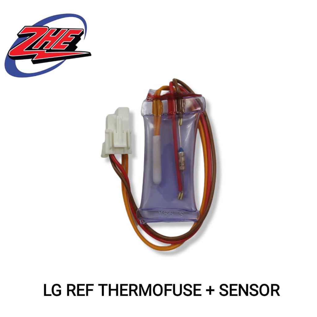 LG REFRIGERATOR DEFROST SENSOR + FUSE 4 WIRE / DEFROST SENSOR / SENSOR ...