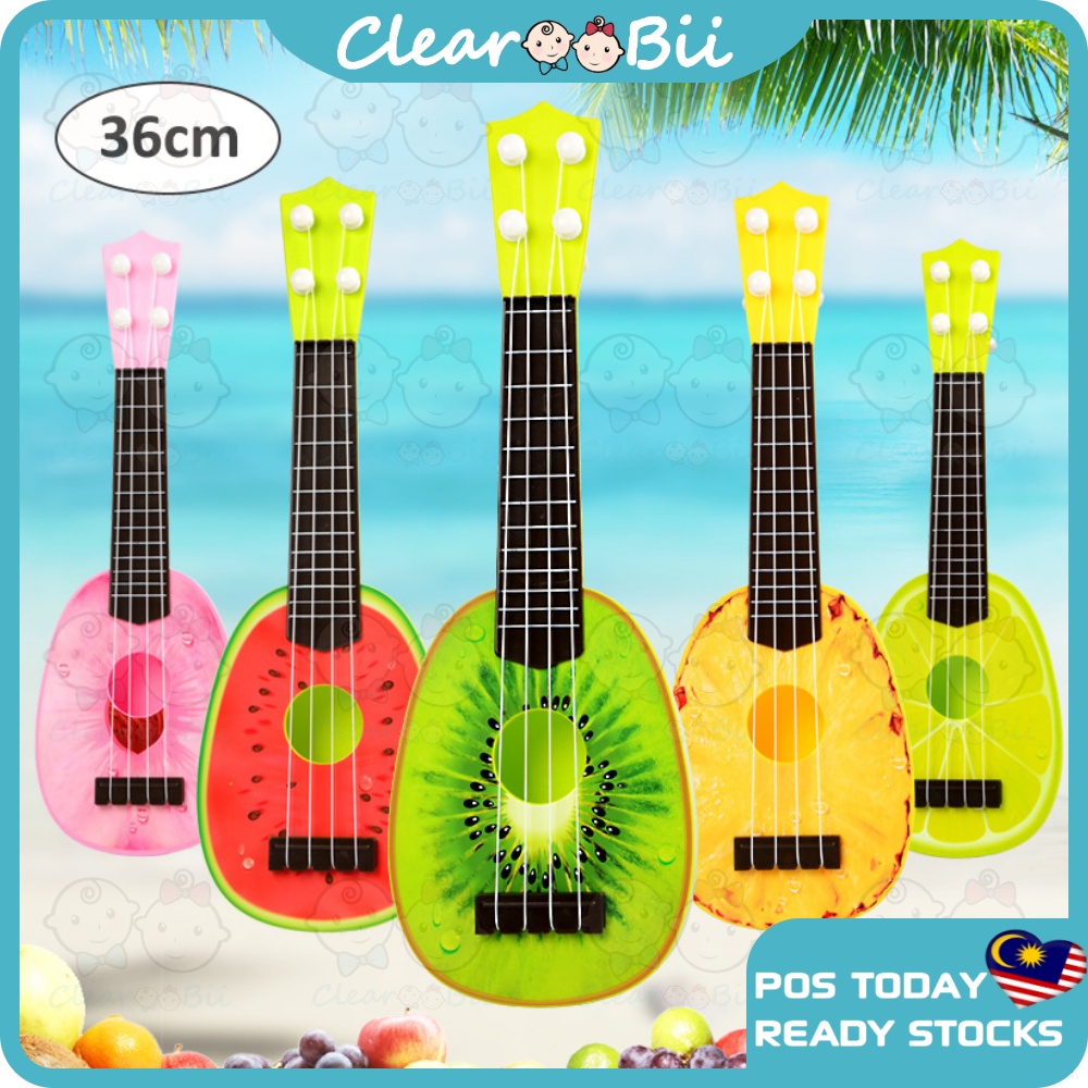 Kids Fruits Cartoon Ukulele Cute Small Guitar Musical Instrument ...