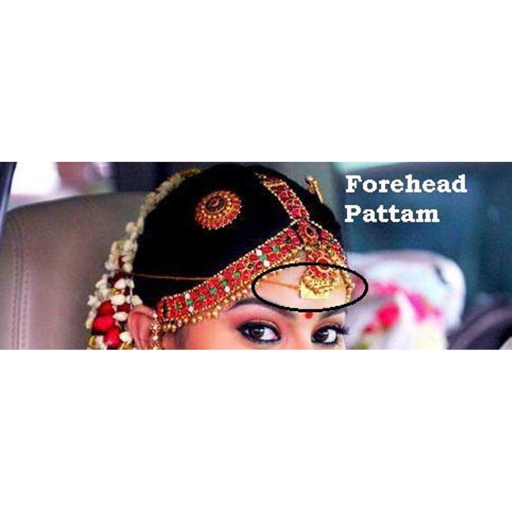 Forehead Pattam Gold | Shopee Malaysia