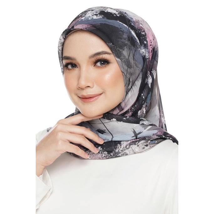 MID YEAR SALE TUDUNG BAWAL PREMIUM KOREAN CHIFFON VOILE ABSTRACT AISYAH ...