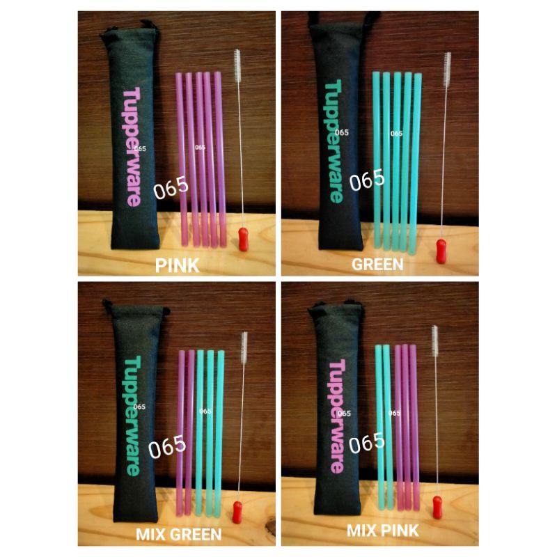 💥🌸 REUSABLE STRAW TUPPERWARE🌸💥 | Shopee Malaysia