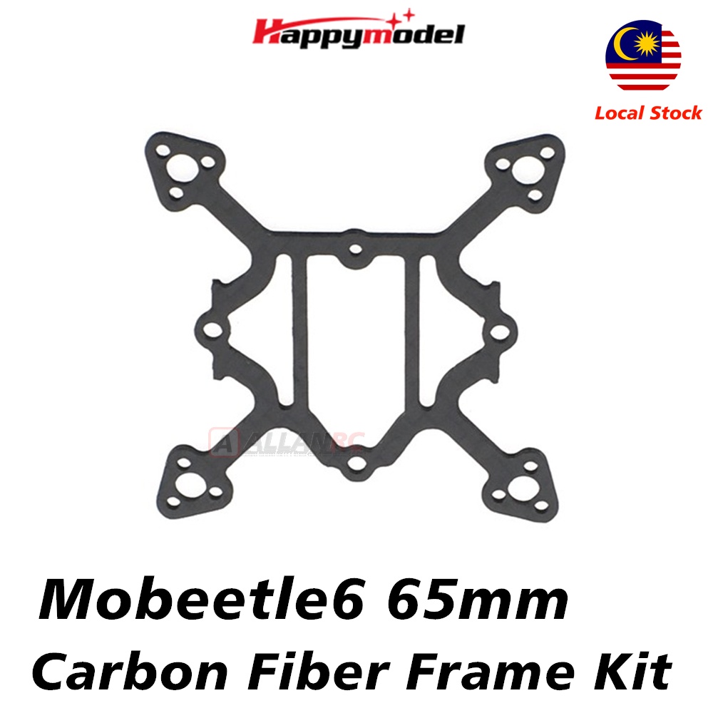 Happymodel Mobeetle6 65mm Super Light weight whoop Carbon Fiber Frame ...