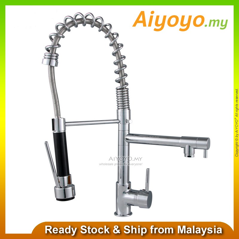 Pull Down Spring Kitchen Mixer Water Tap Kitchen Tap Sink Tap Water Tap ...