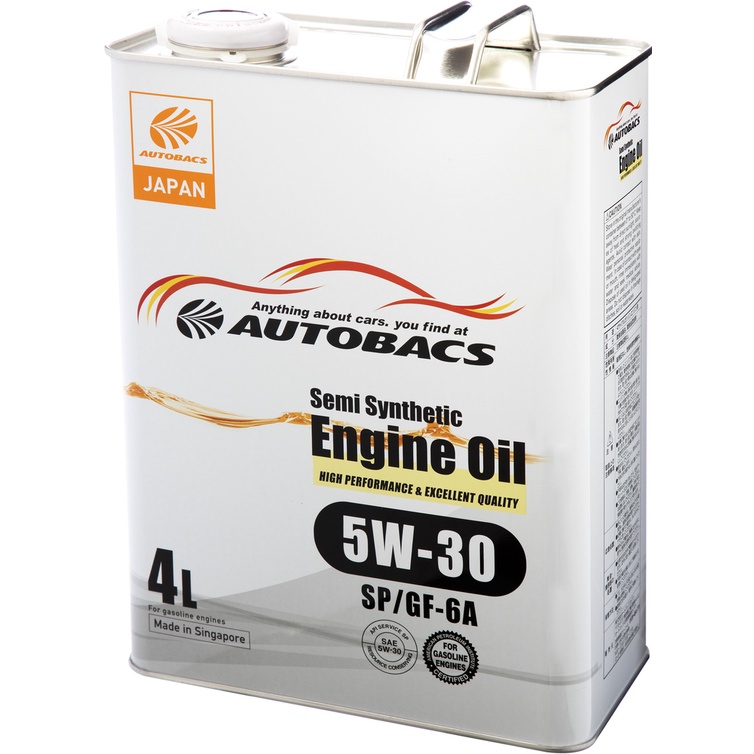 AUTOBACS Semi Synthetics Engine Oil (4L) 5W-30 | Shopee Malaysia