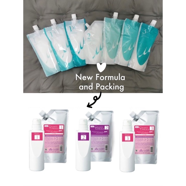 Milbon Dessee's New Formula Grand Linkage Hair Treatment Mu1, Mu2, Mu3 ...