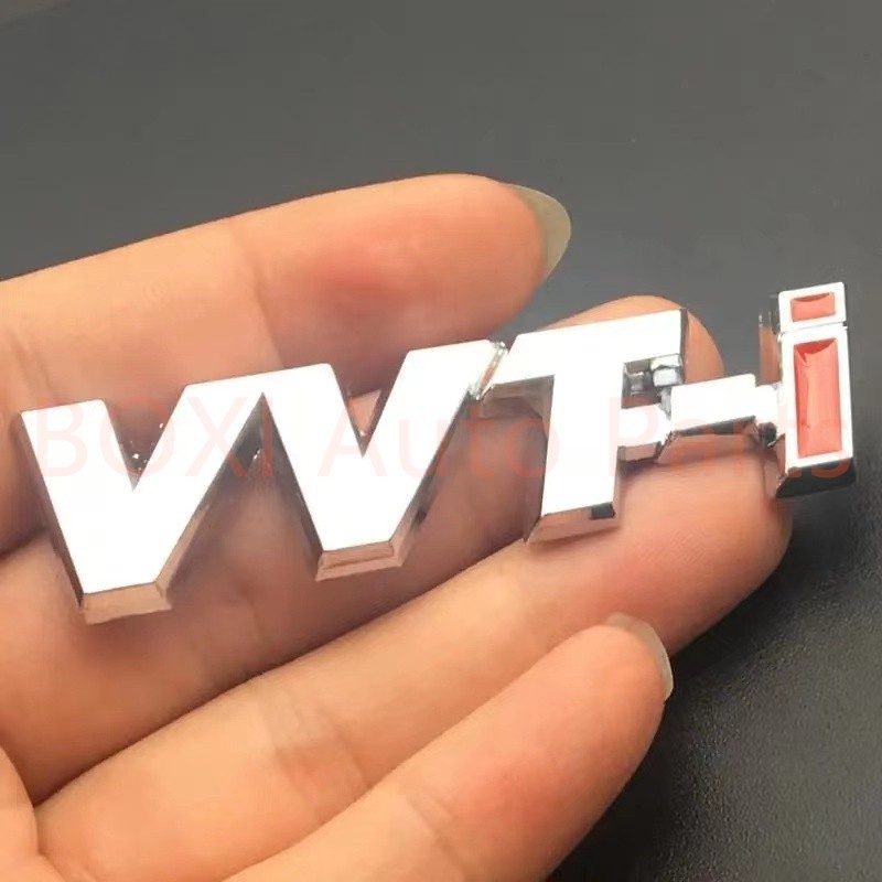 VVTi Metal Letters Logo Car Sticker Emblem Badge Decoration Toyota ...